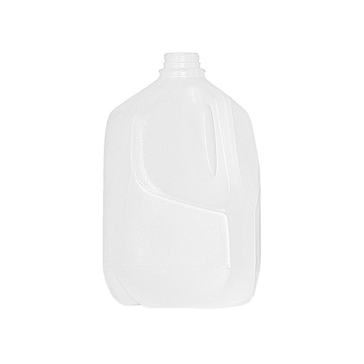 1 Gallon Dairy Square HDPE Bottles - Natural – General Bottle Supply