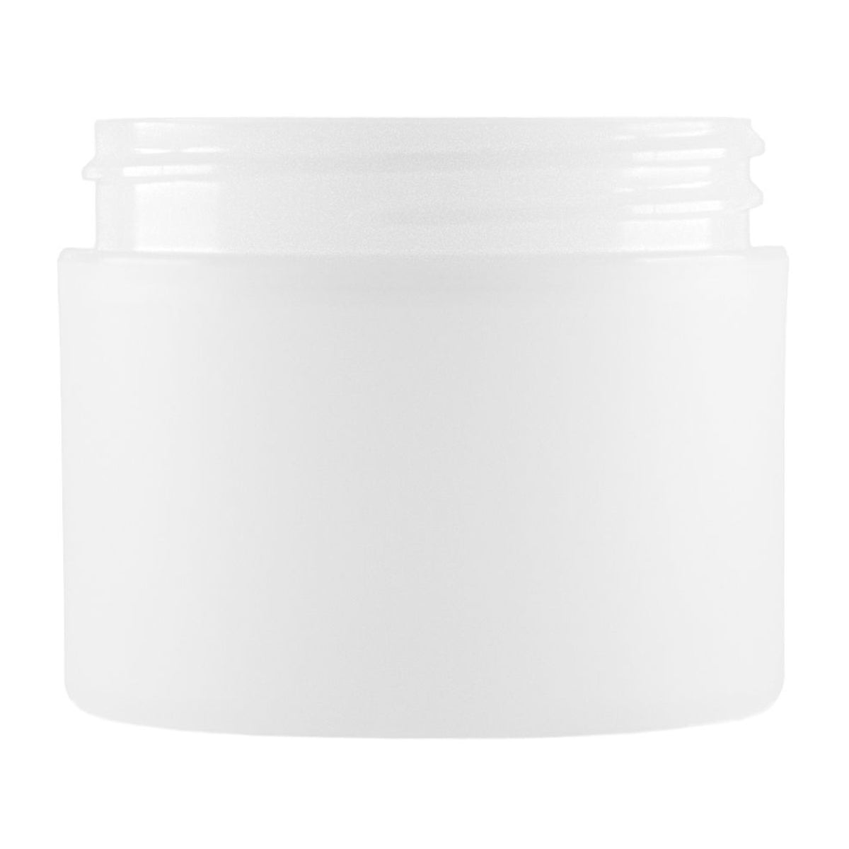 2 oz Double Wall Jar Straight Base - Frosted – General Bottle Supply