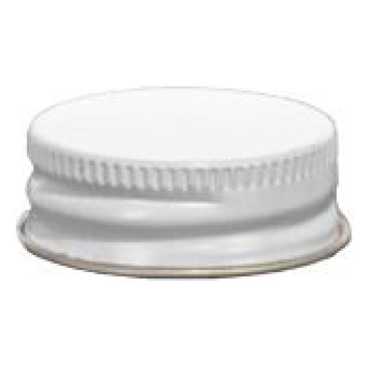 Metal Caps with Plastisol Liner - Continuous Thread - White (58/400) – General Bottle Supply