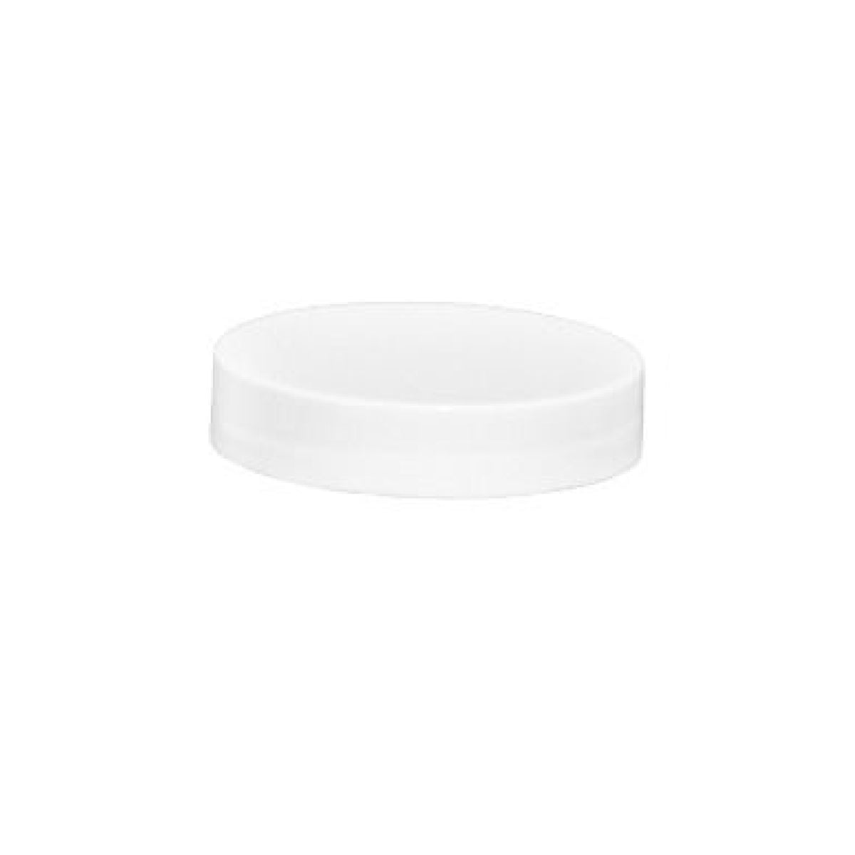 Plastic Smooth Caps with Foam Liner (F217) - White (53/400) – General ...