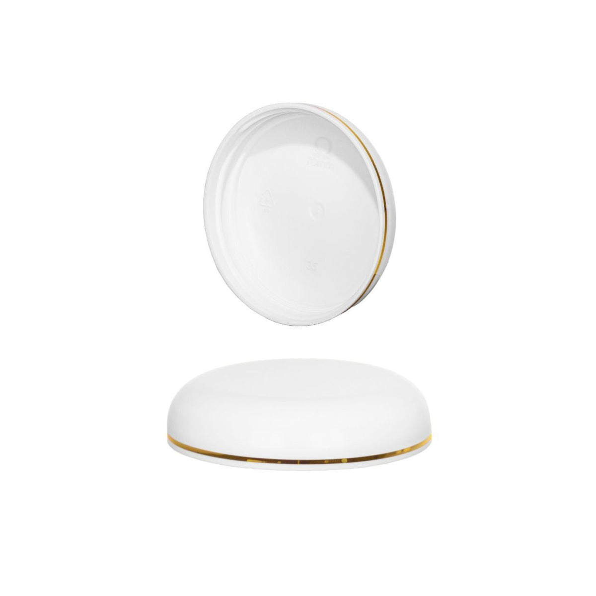 Plastic Smooth Dome Caps Banded (70/400) – General Bottle Supply