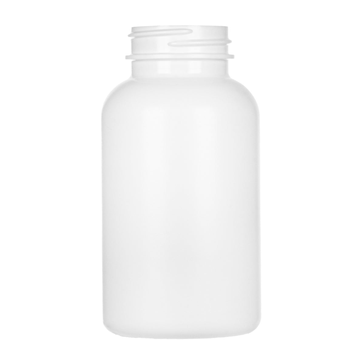 200 cc Round Packer HDPE Bottles - White – General Bottle Supply