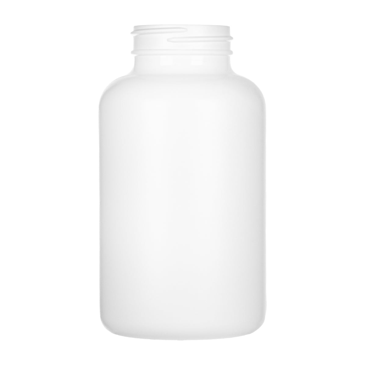 400 cc Round Packer HDPE Bottles - White – General Bottle Supply